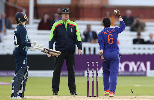 James Anderson says yes, it's in the laws of the game right now and ...